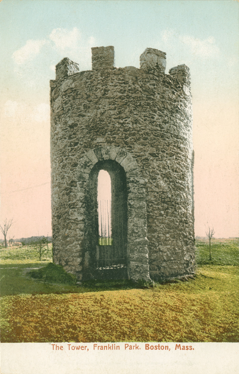 Franklin Park, Boston, Massachusetts: Stone Tower 02 – WardMaps LLC