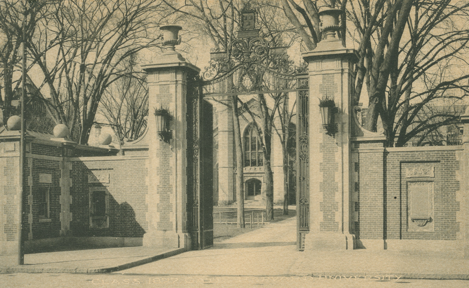 Harvard University, Cambridge, Massachusetts: Harvard Gate 02 ...