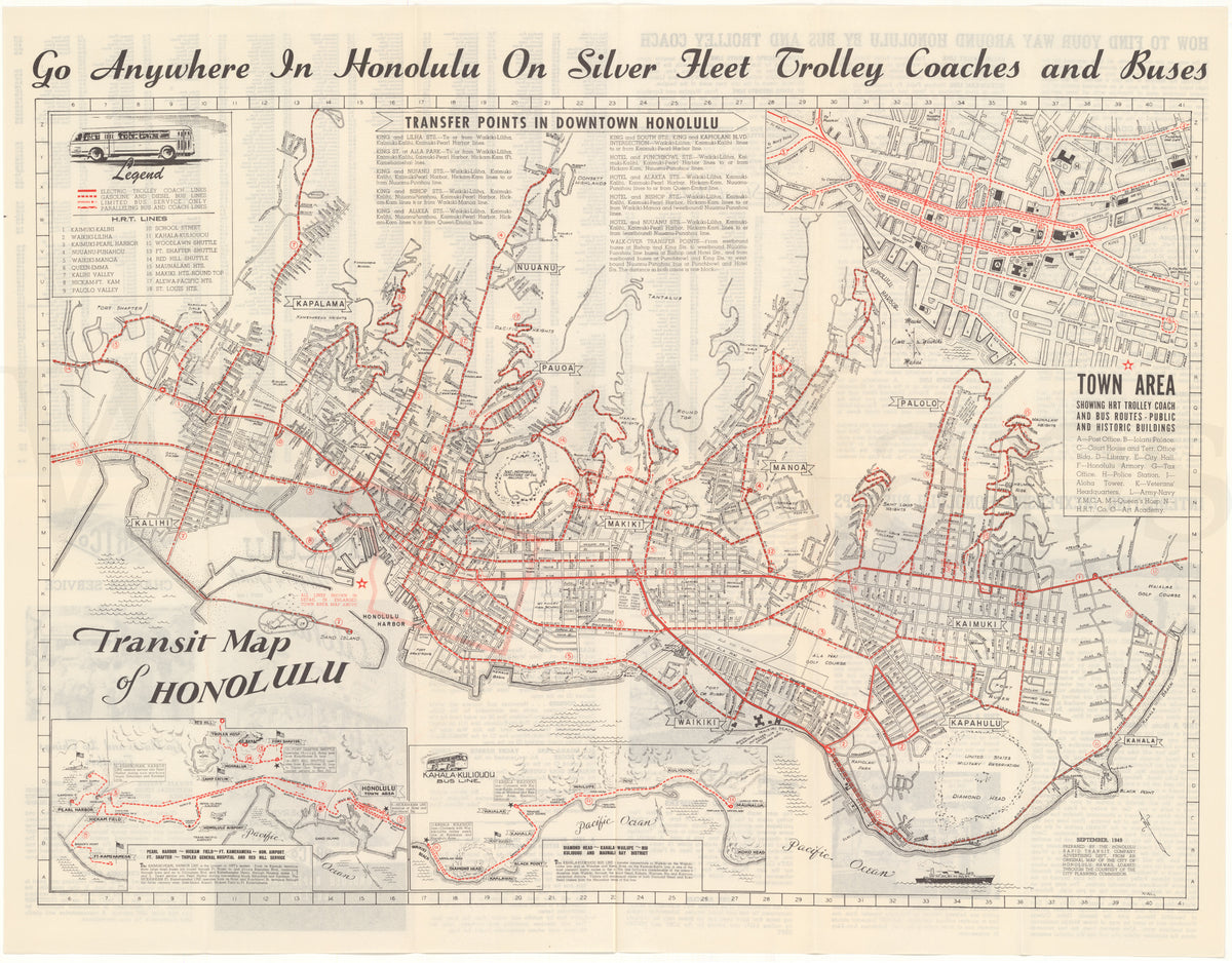 Hawaii Transit Maps – WardMaps LLC