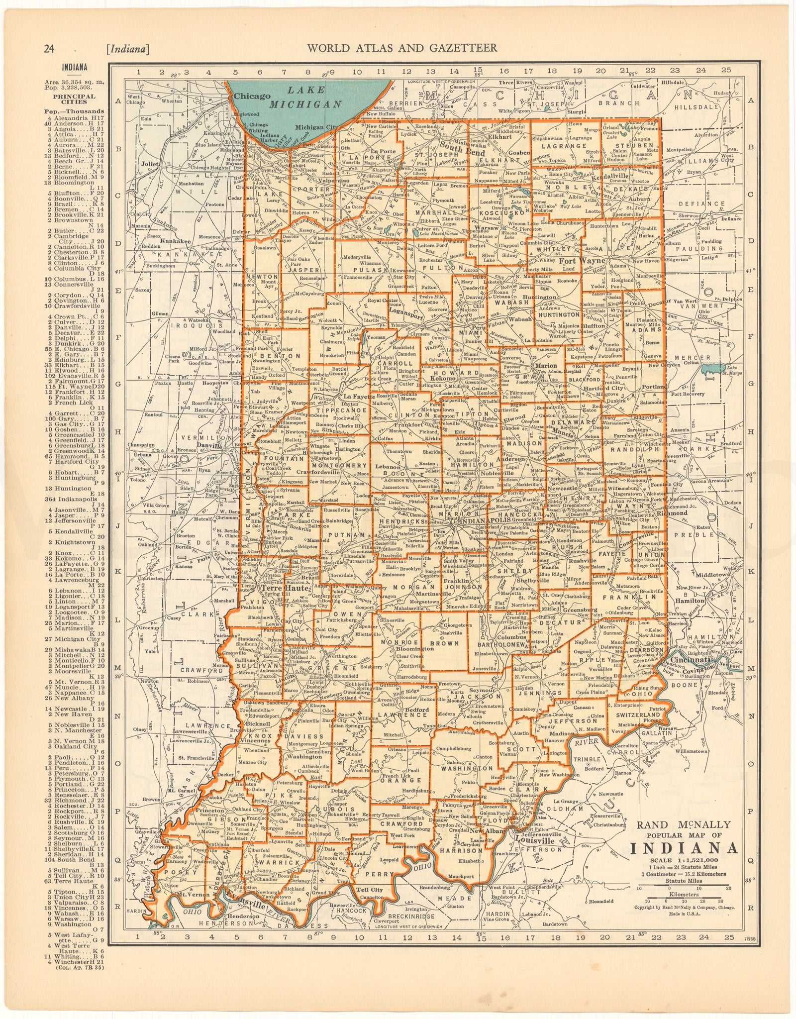Indiana 1937 – WardMaps LLC