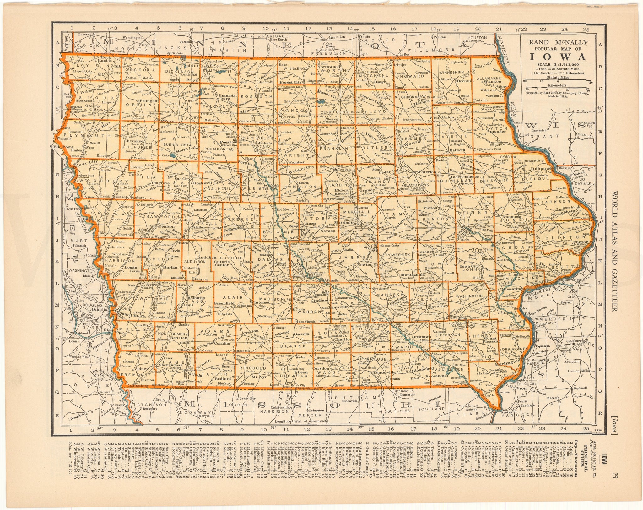 Iowa 1937 – WardMaps LLC