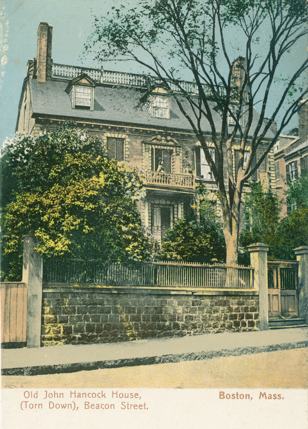 John Hancock House, Boston, Massachusetts – WardMaps LLC
