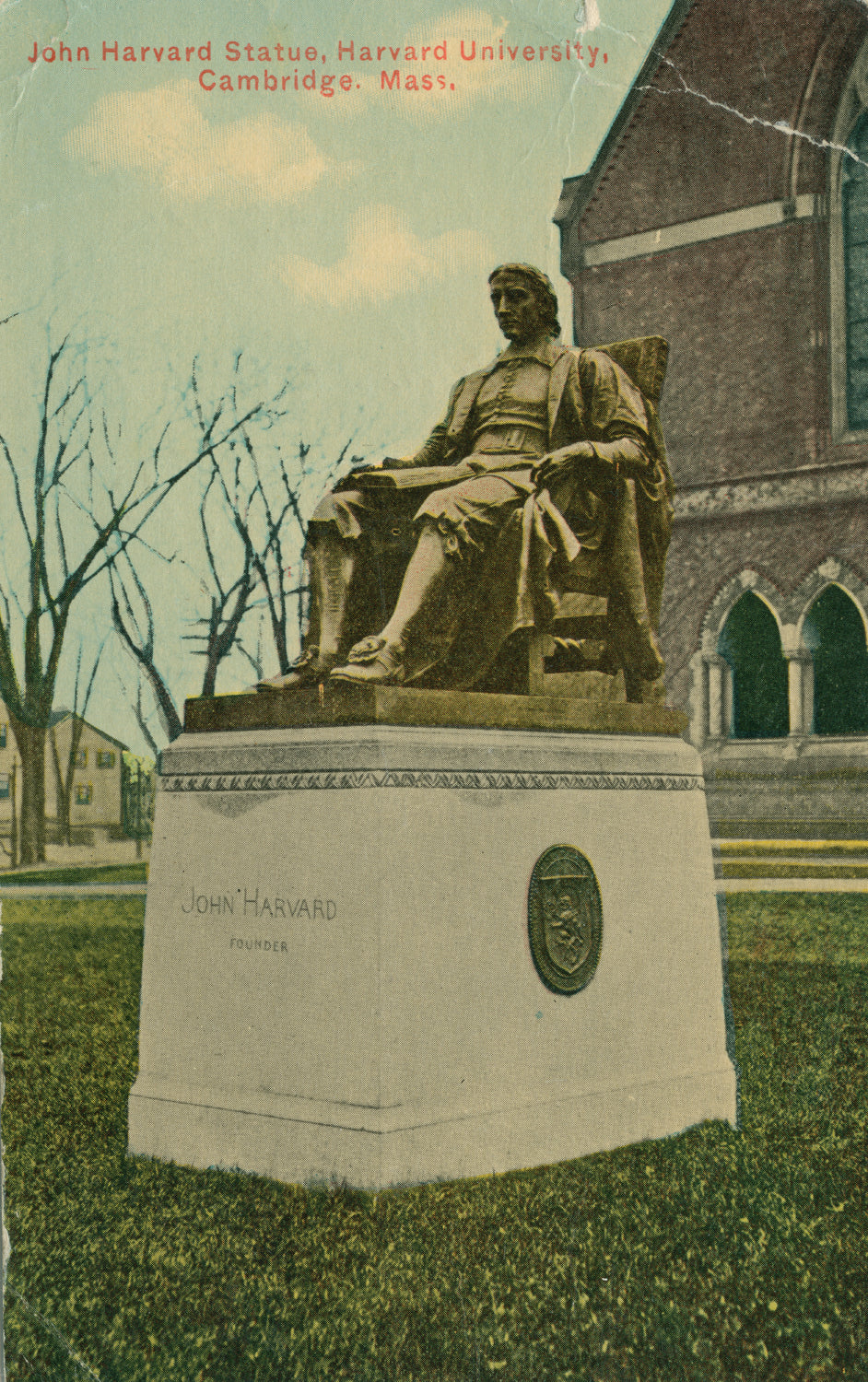 Harvard University, Cambridge, Massachusetts: John Harvard Statue 02 ...