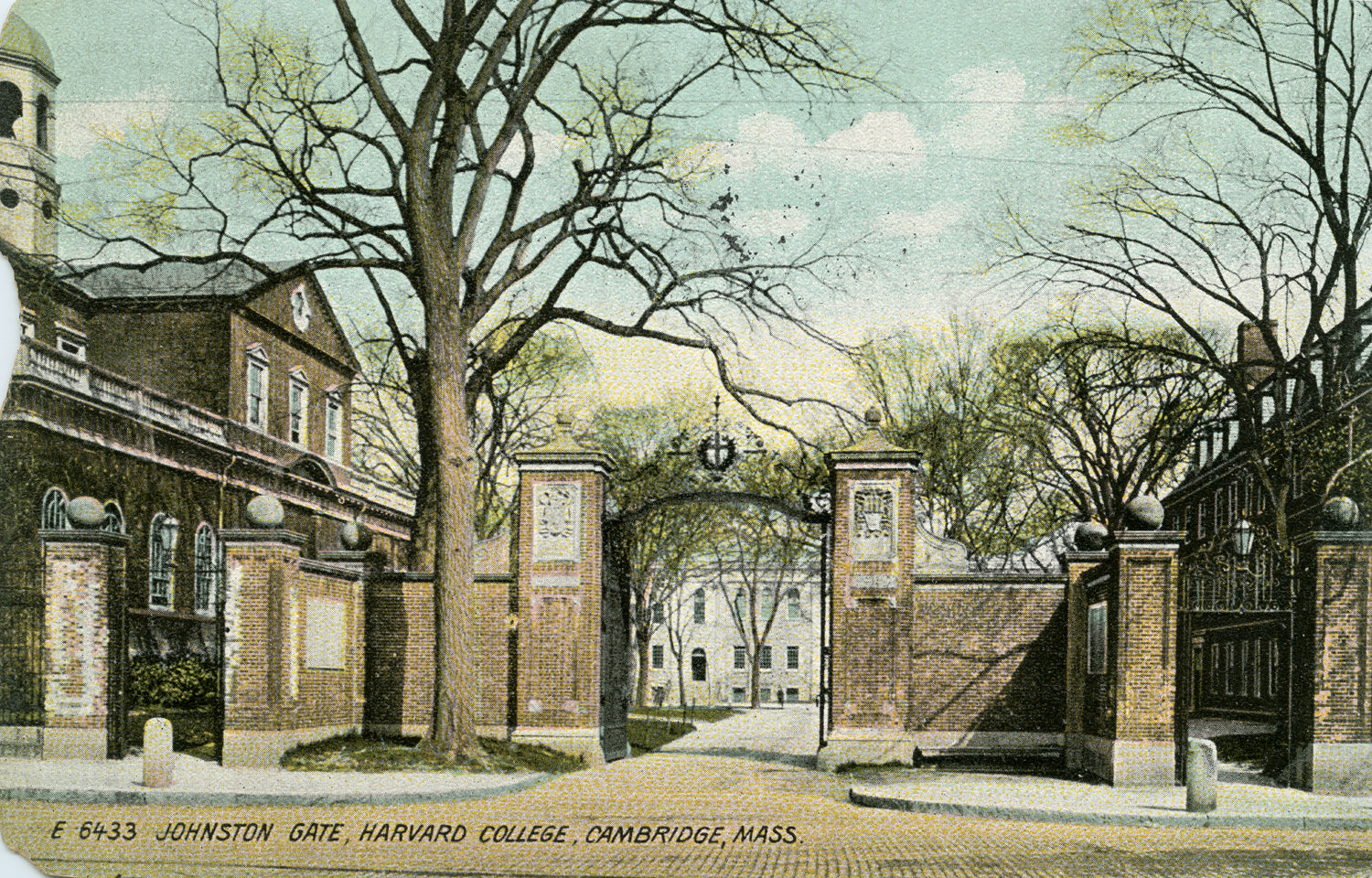Harvard University, Cambridge, Massachusetts: Johnston Gate 03 ...