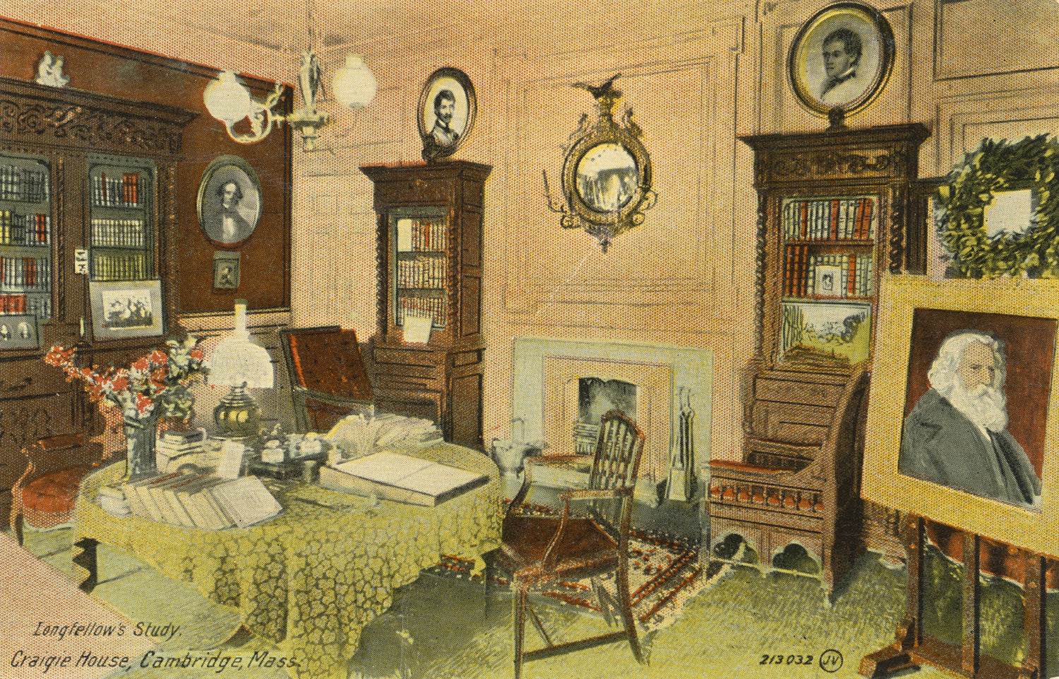 Longfellow House, Cambridge, Massachusetts 05: Interior – WardMaps LLC