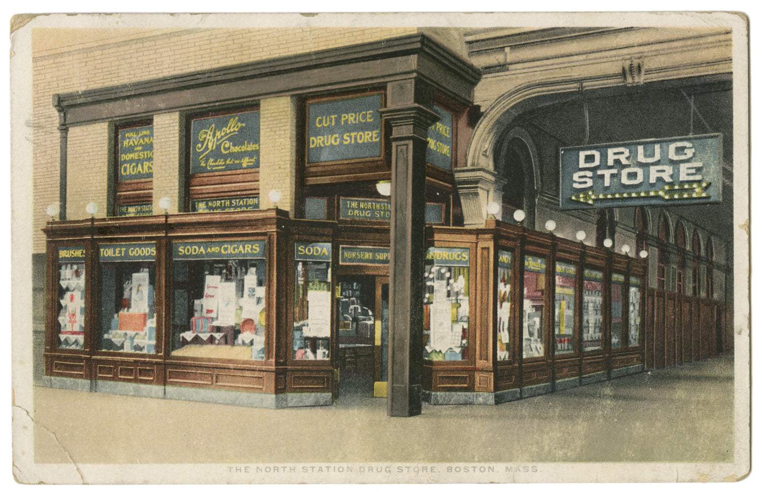 North Station Drug Store, Boston, Massachusetts – WardMaps LLC
