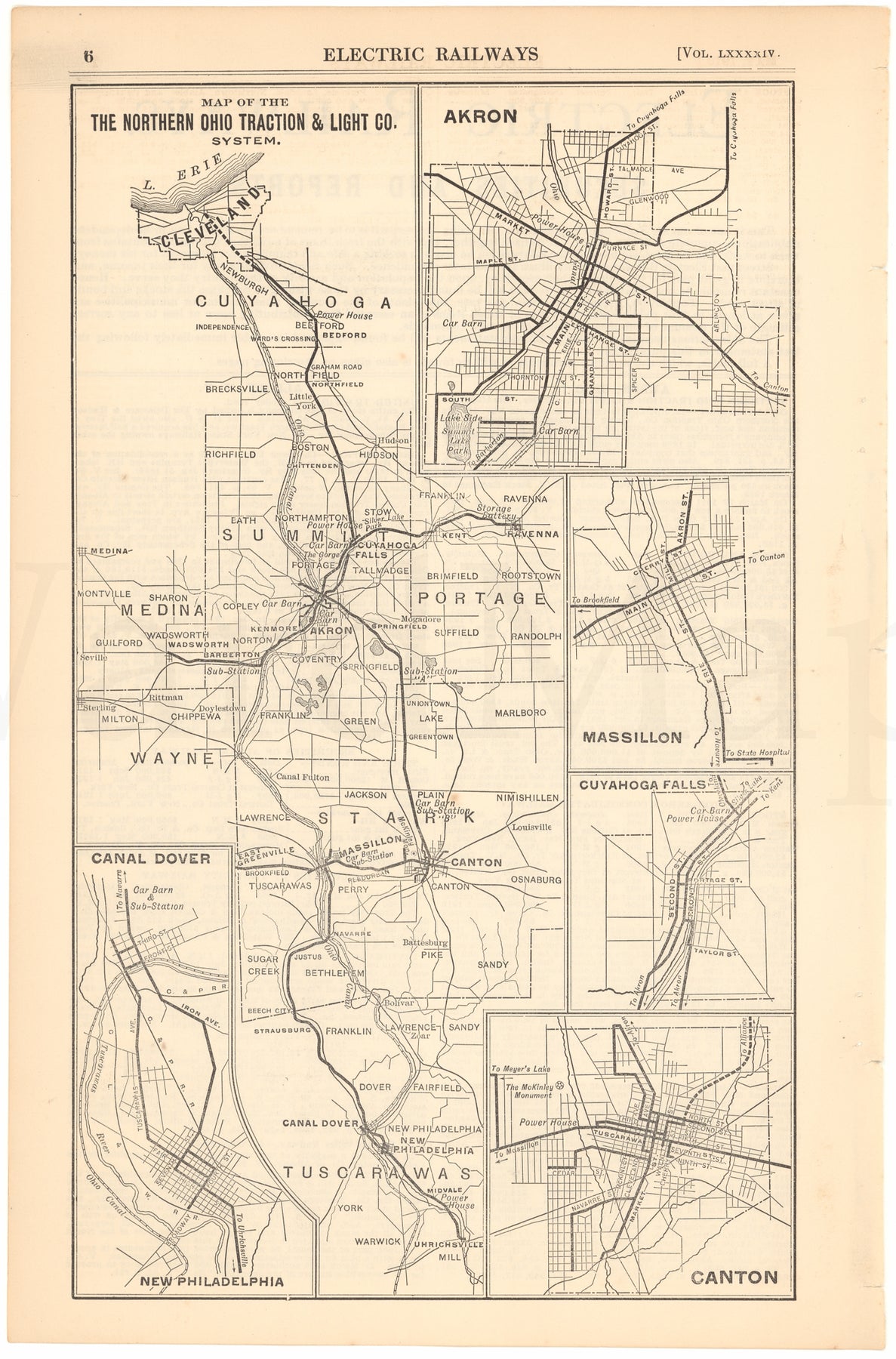 Northern Ohio Traction & Light Co. and Other Ohio Electric Railways 19 ...