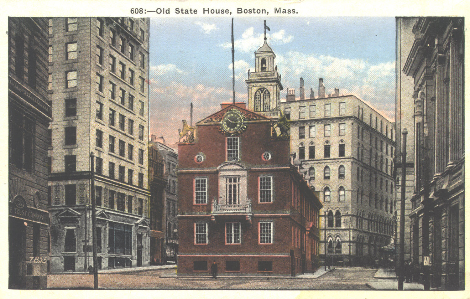 Old State House, Boston, Massachusetts 01 – WardMaps LLC
