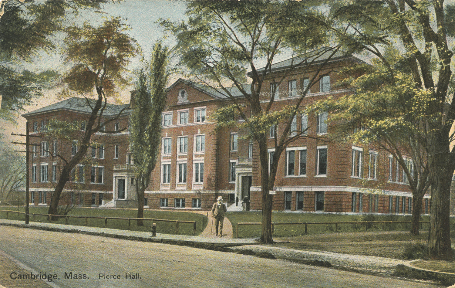 Harvard University, Cambridge, Massachusetts: Pierce Hall 01 – WardMaps LLC