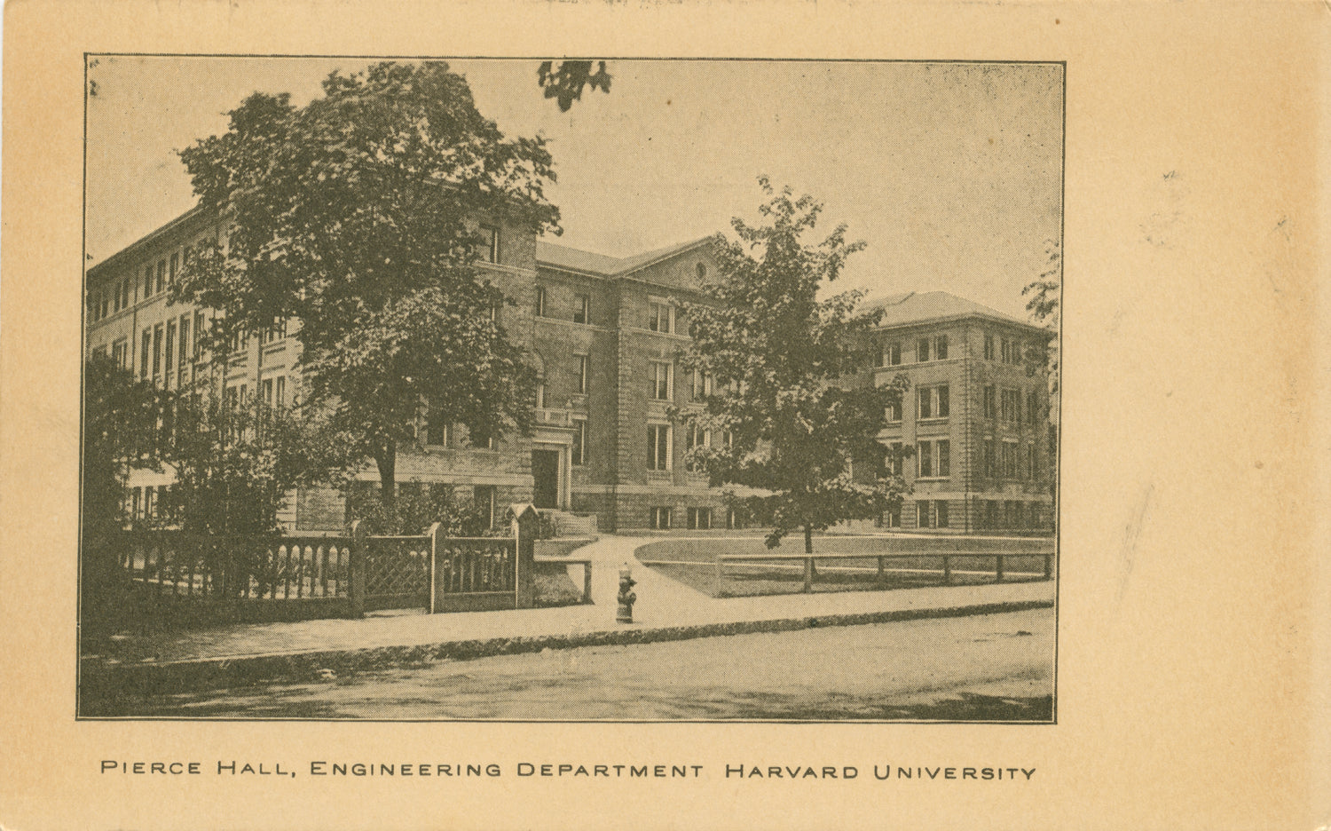 Harvard University, Cambridge, Massachusetts: Pierce Hall 02 – WardMaps LLC