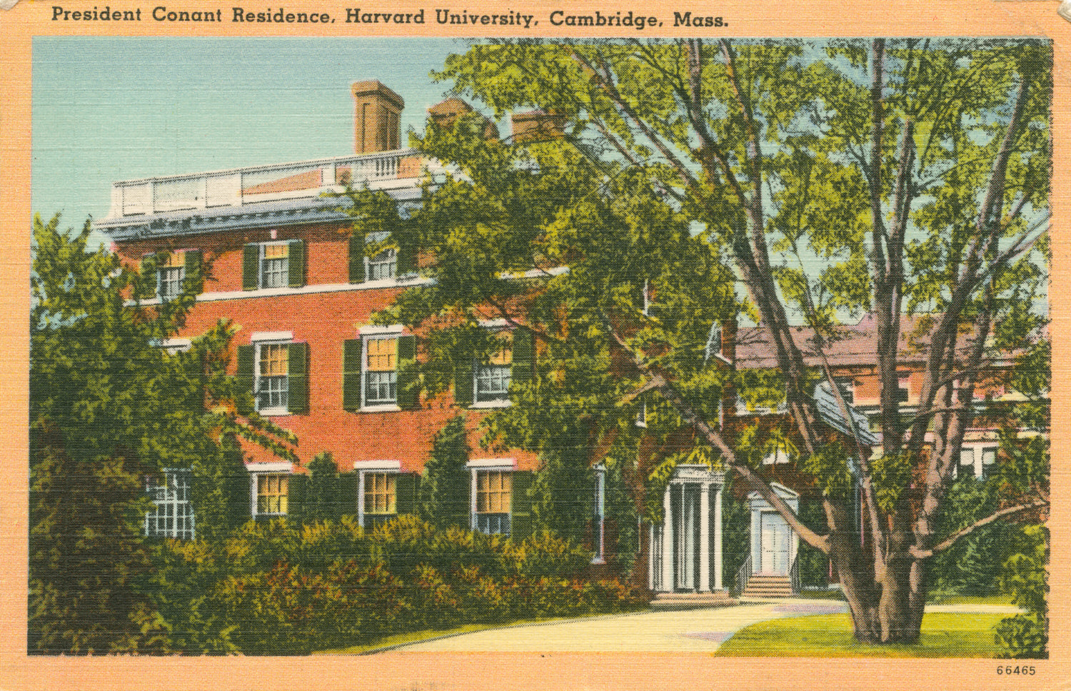 Harvard University, Cambridge, Massachusetts: President Conant Residen ...