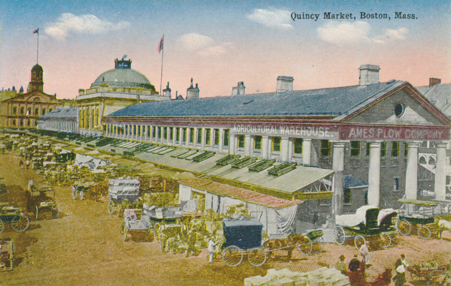 Quincy Market, Boston, Massachusetts 01 – WardMaps LLC