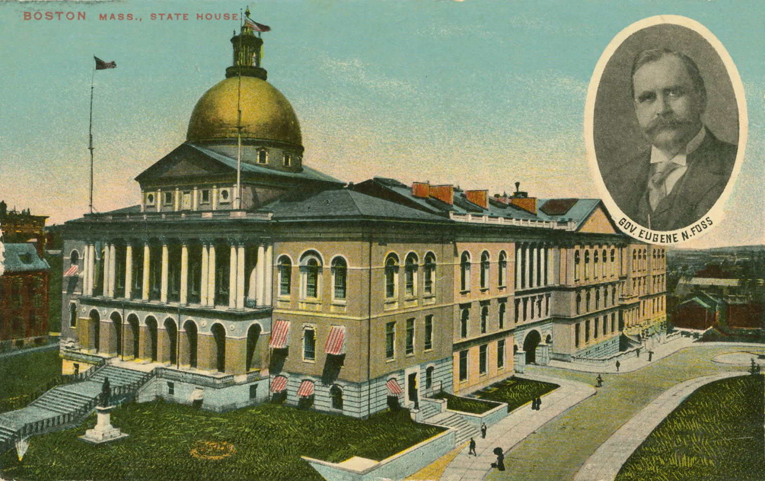 State House, Boston, Massachusetts 03 – WardMaps LLC