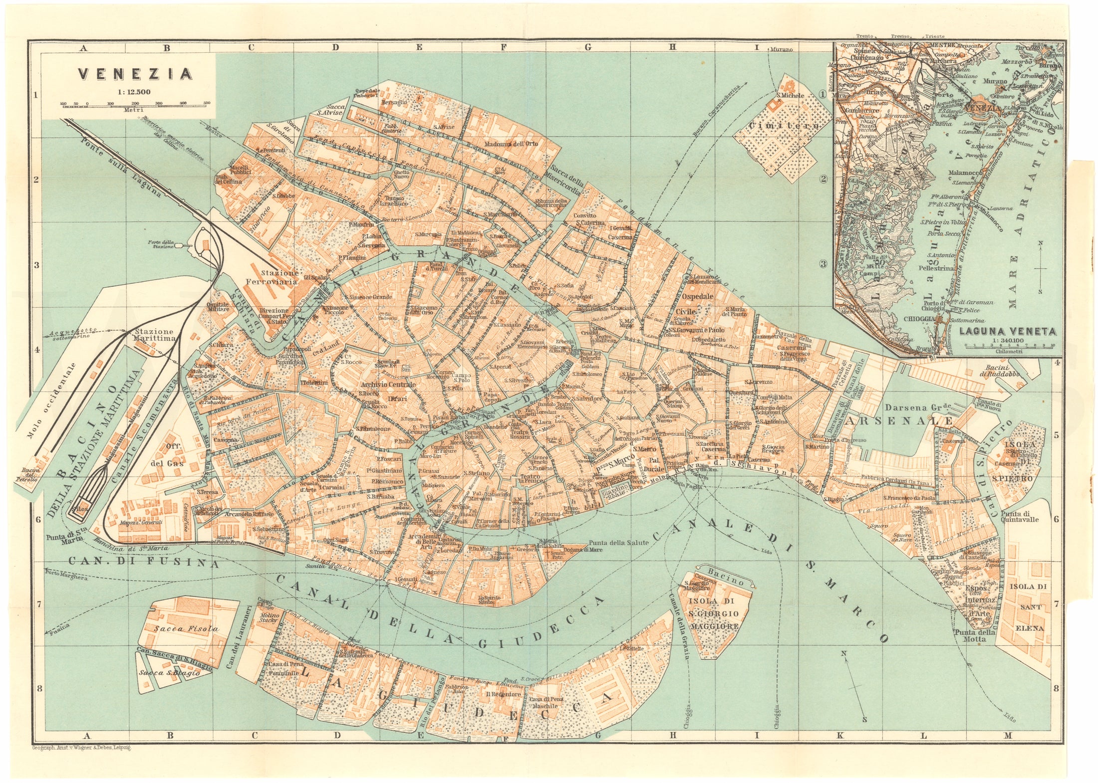 Venice, Italy 1929 – WardMaps LLC