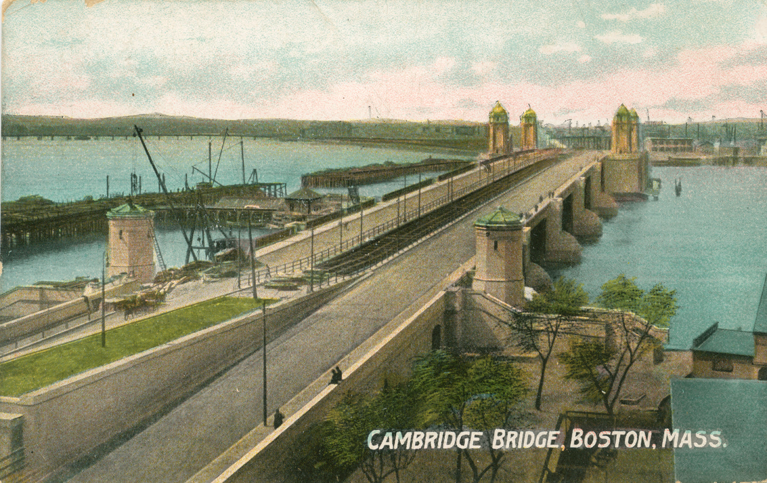 Longfellow Bridge, Boston, Massachusetts 02 – WardMaps LLC