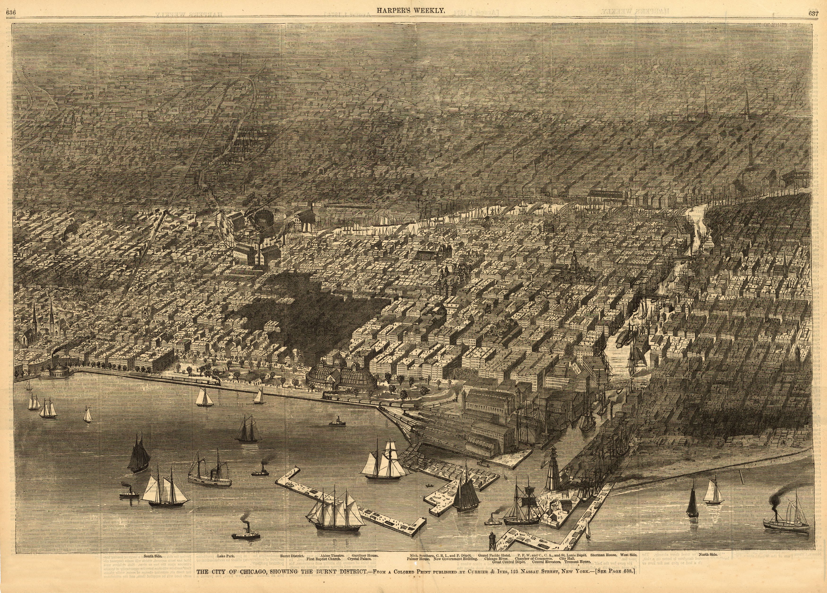 Chicago, Illinois 1874 – WardMaps LLC