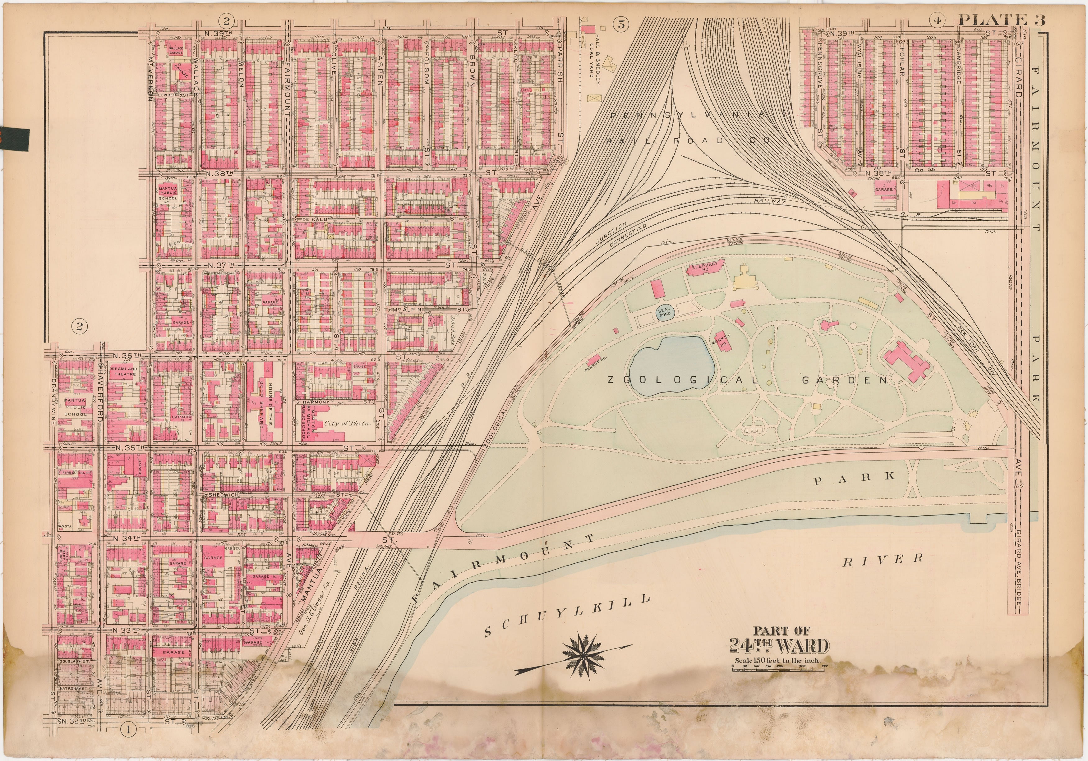 West Philadelphia 1927 Plate 003 – WardMaps LLC