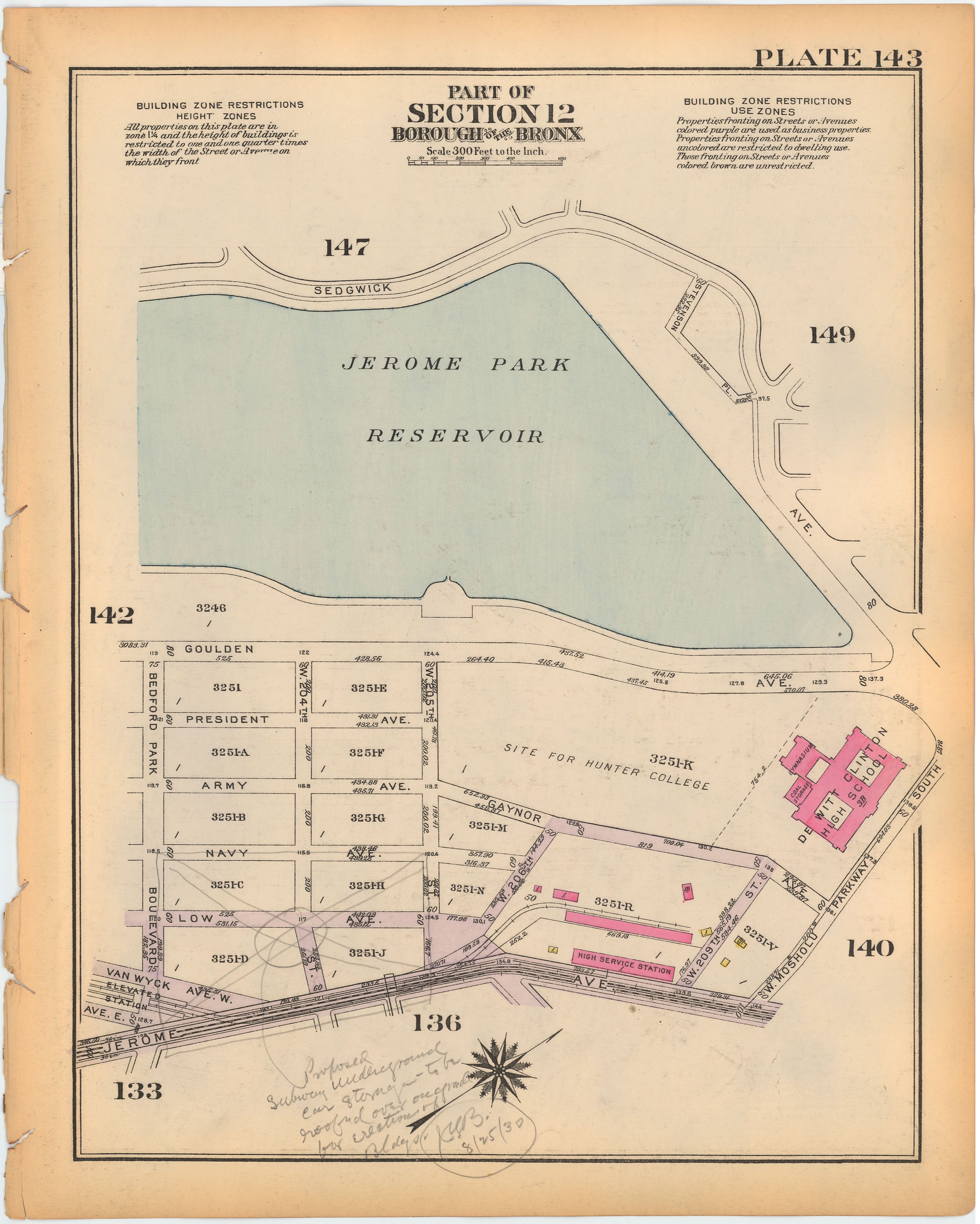 The Bronx, New York 1928 Plate 143 – WardMaps LLC