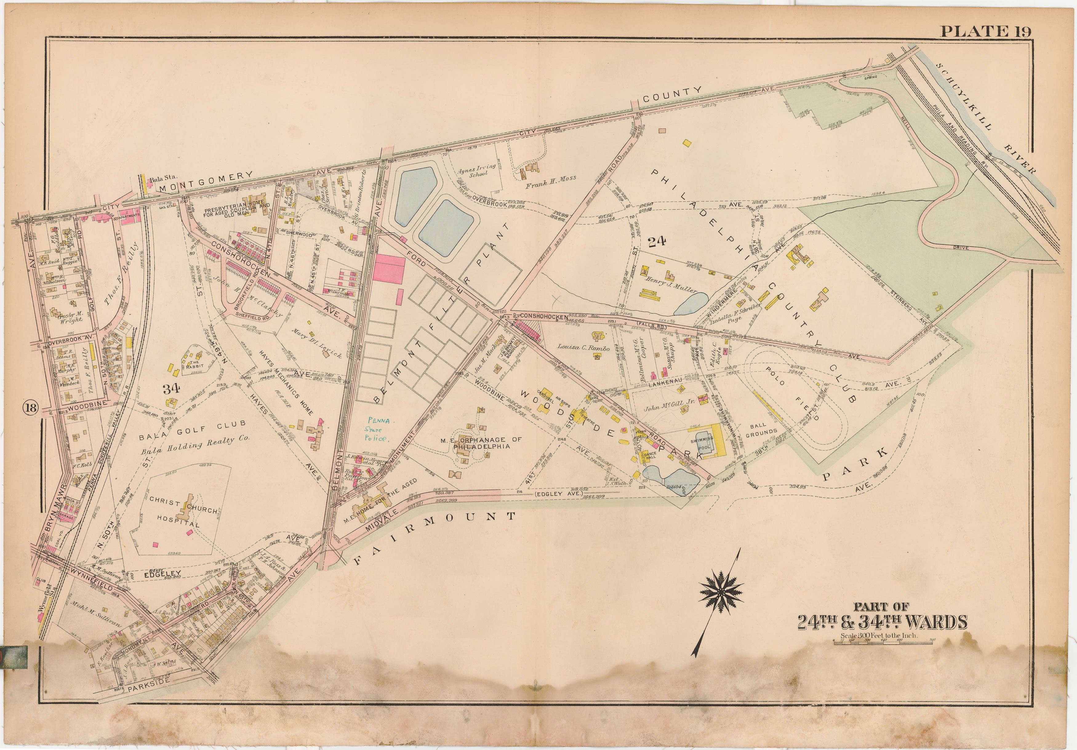 West Philadelphia 1927 Plate 019 – WardMaps LLC