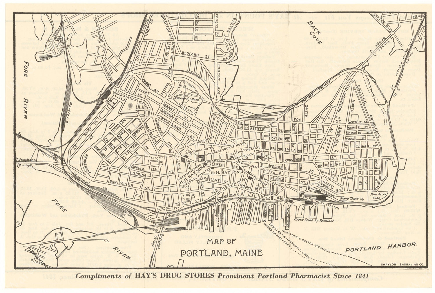 Portland, Maine 1937 – WardMaps LLC