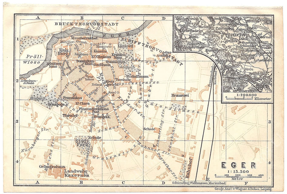 Eger, Hungary 1905 – WardMaps LLC