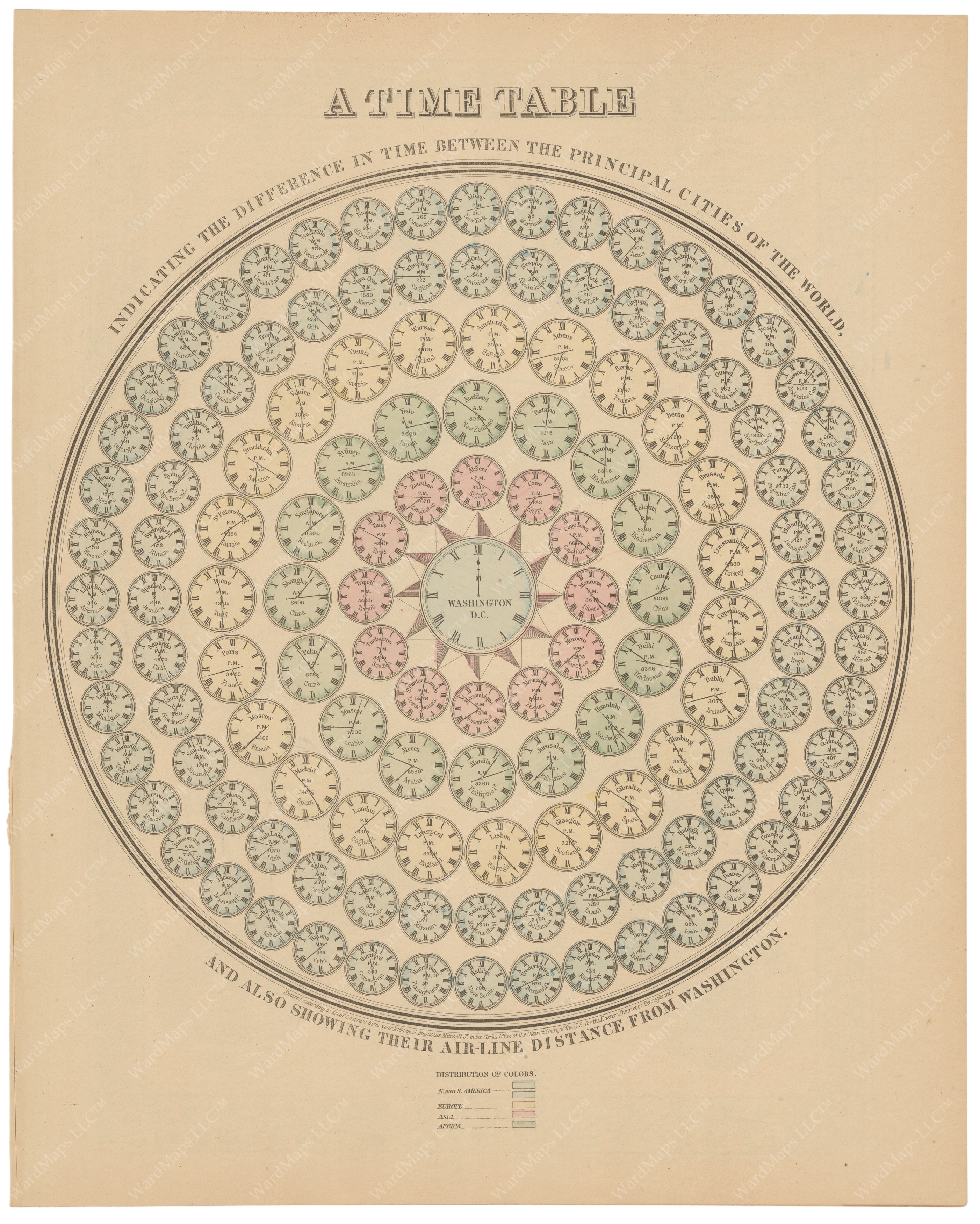 Time Table 1882 – WardMaps LLC