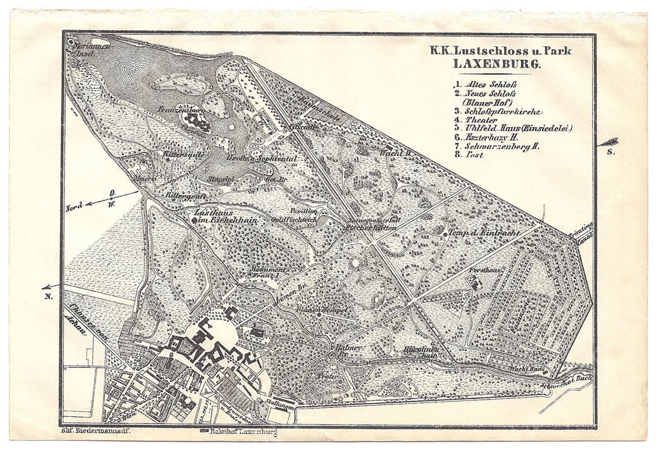 Laxenburg, Austria 1905 – WardMaps LLC