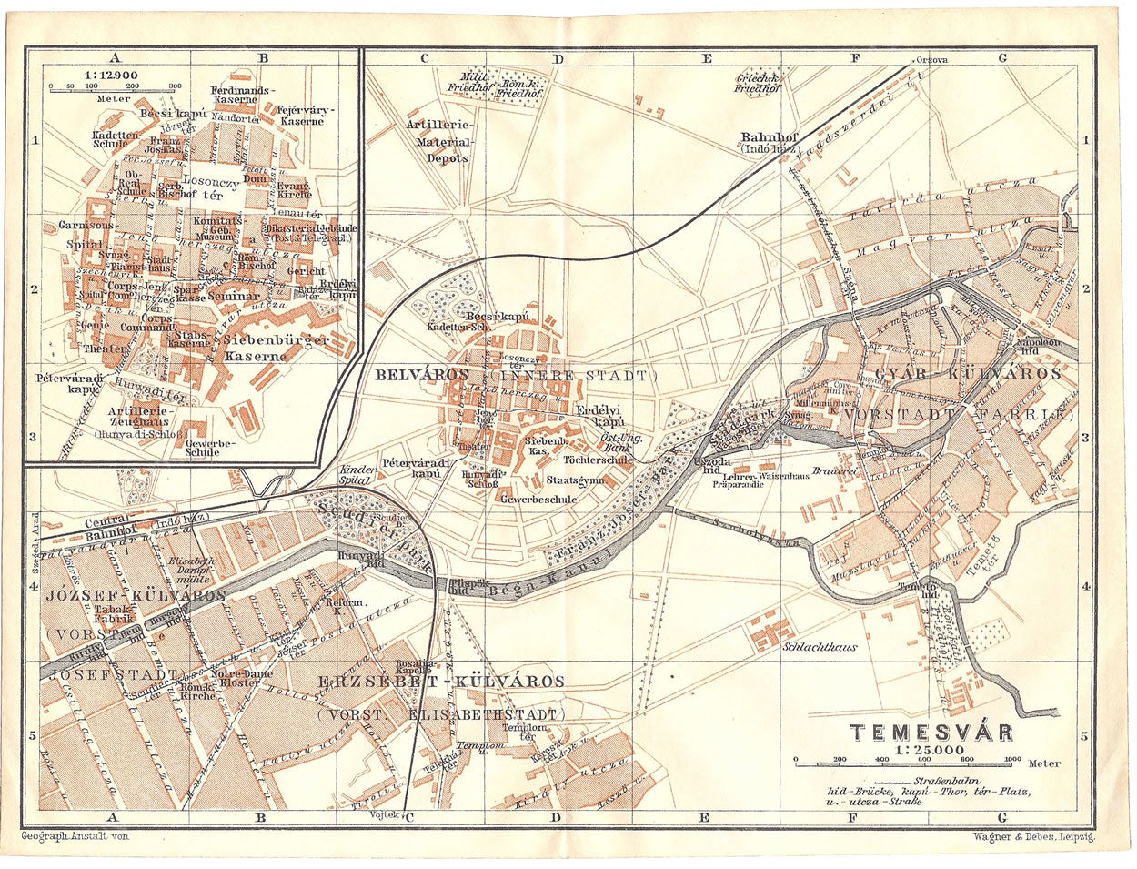 Timisoara, Romania 1905 – WardMaps LLC