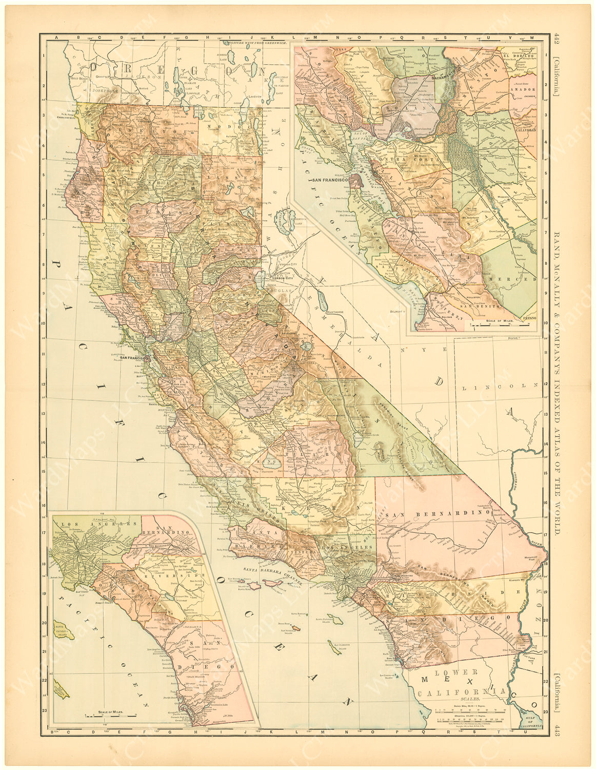 California 1894 – WardMaps LLC