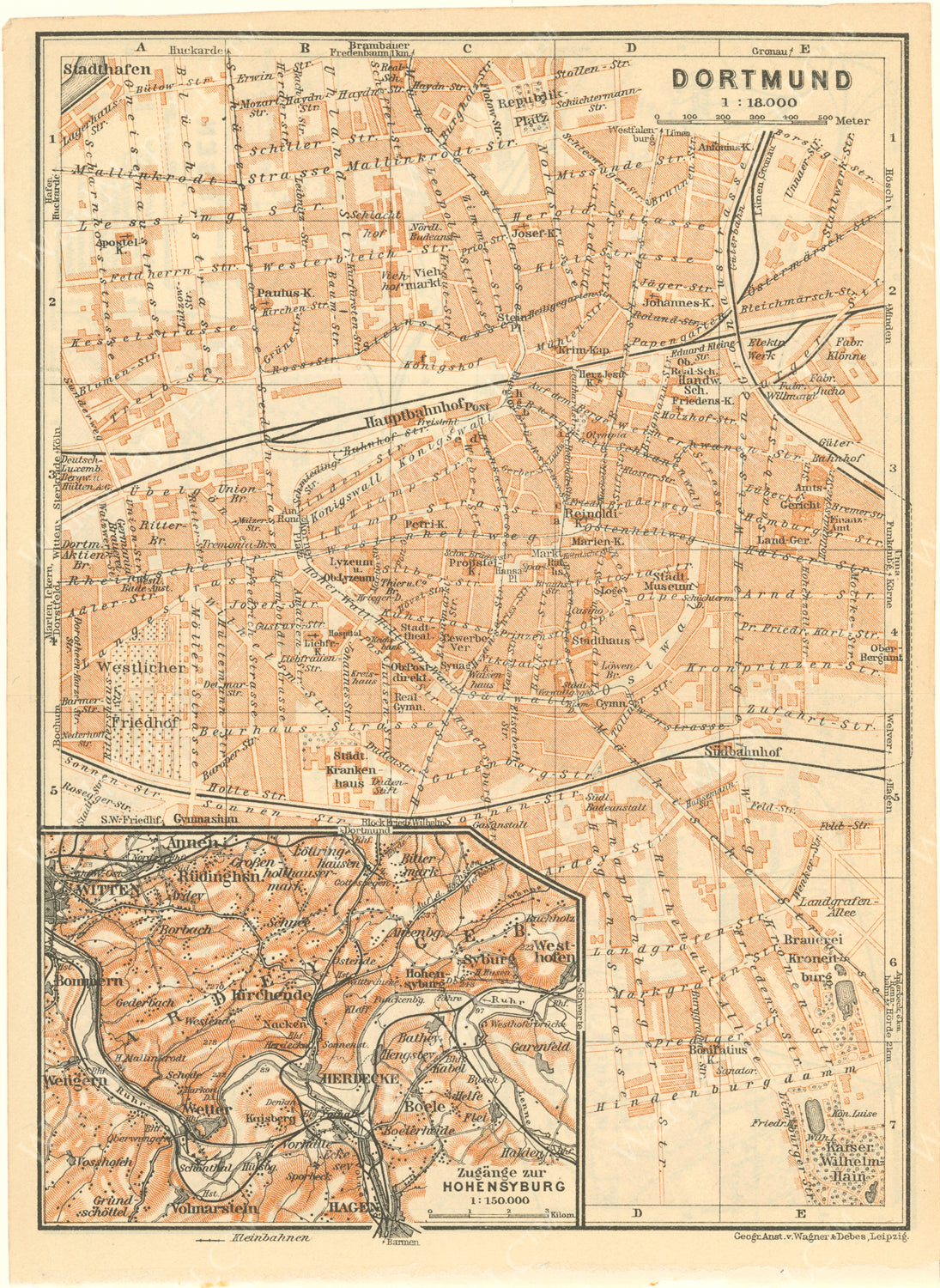 Dortmund, Germany 1925 – WardMaps LLC