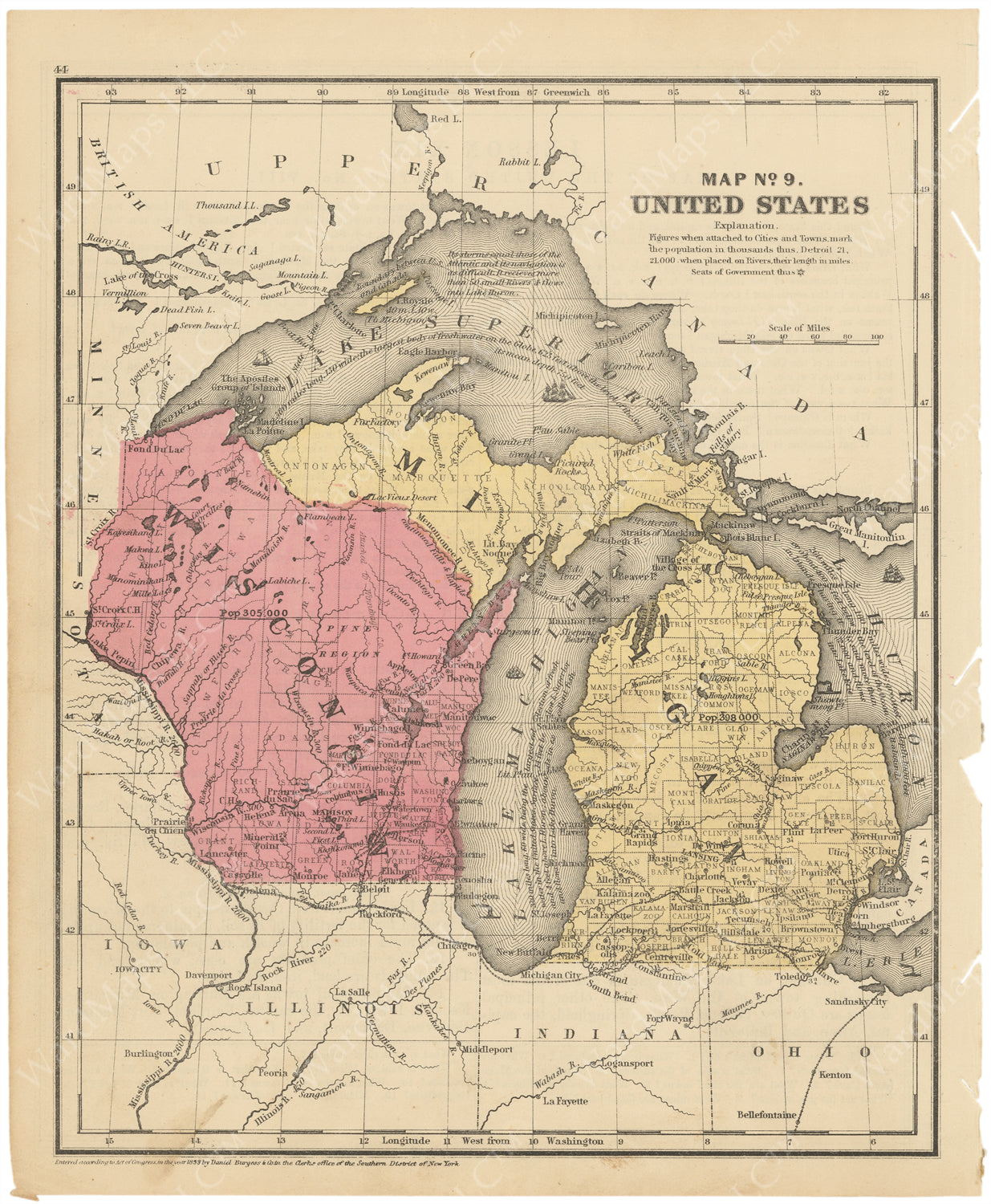 State Maps of Wisconsin – WardMaps LLC