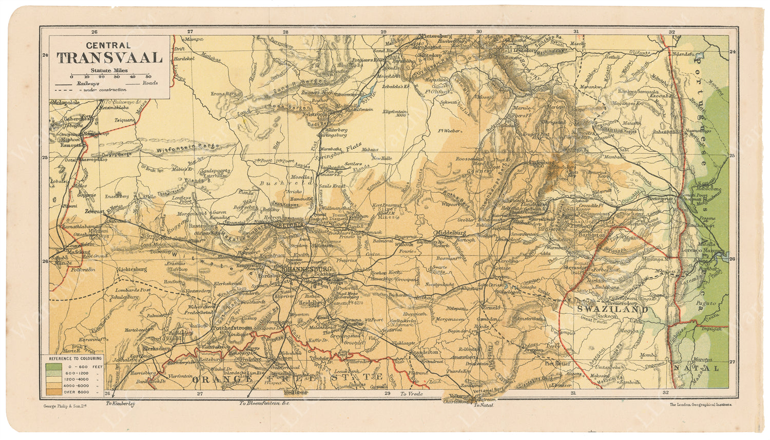 South Africa Regional Maps – WardMaps LLC