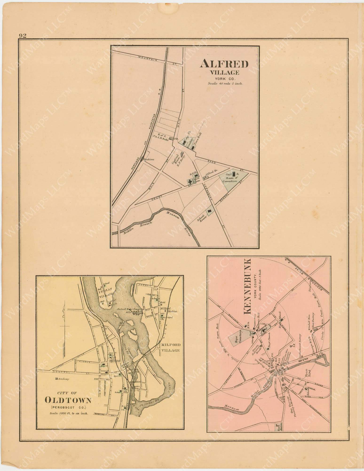 Maine Neighborhood Maps – WardMaps LLC
