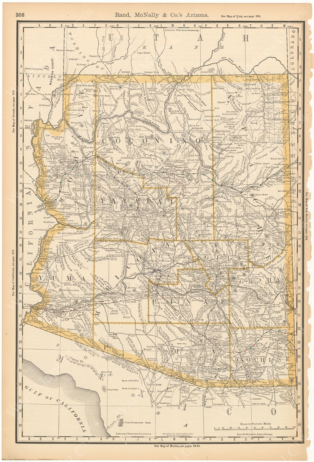 Arizona 1892 – WardMaps LLC
