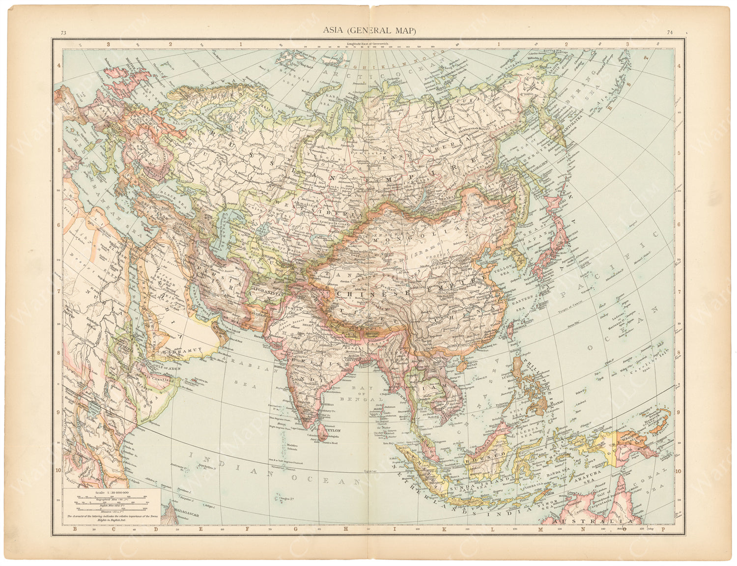 Asia 1895 – WardMaps LLC
