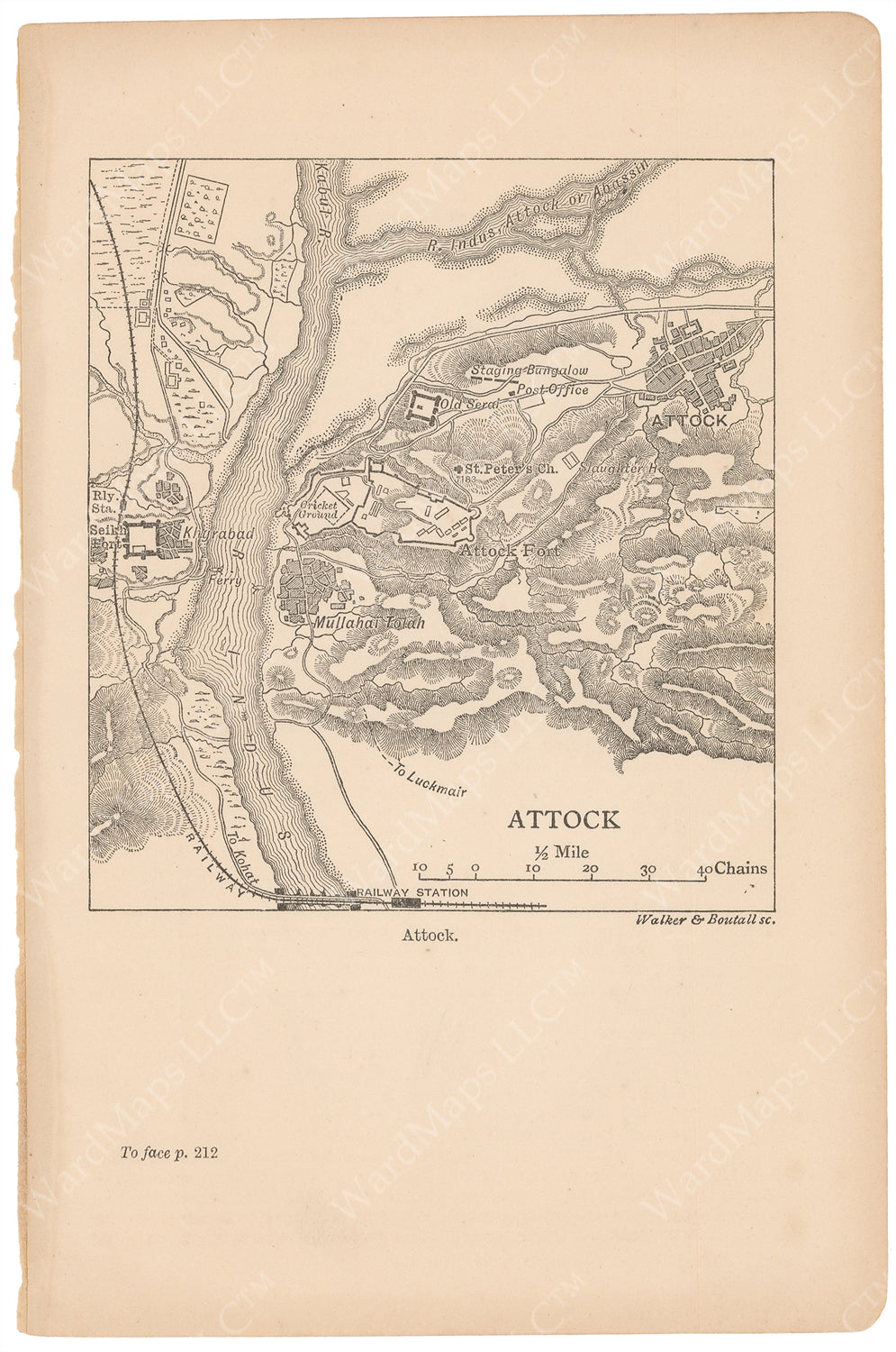 Attock, Pakistan 1903 – WardMaps LLC