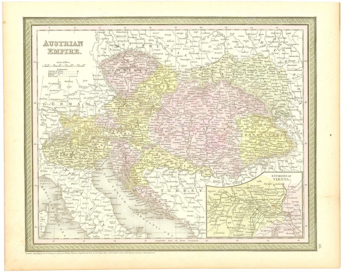 Maps of Austria-Hungary – WardMaps LLC