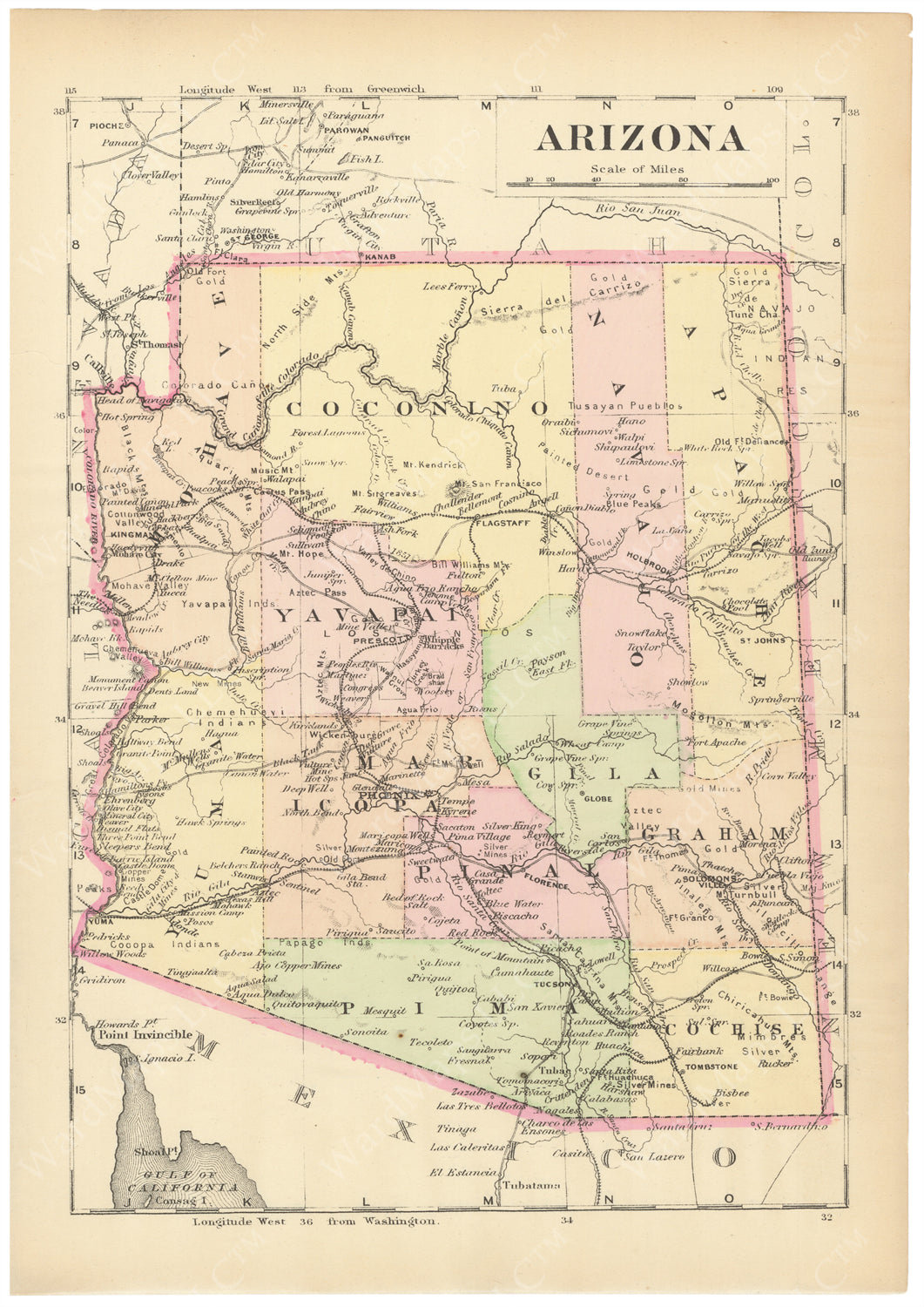 Arizona 1899 – WardMaps LLC
