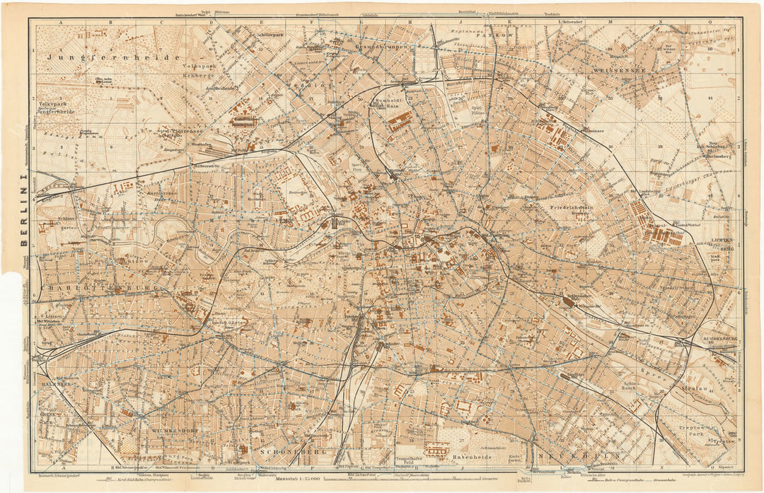 Berlin, Germany 1936 – WardMaps LLC