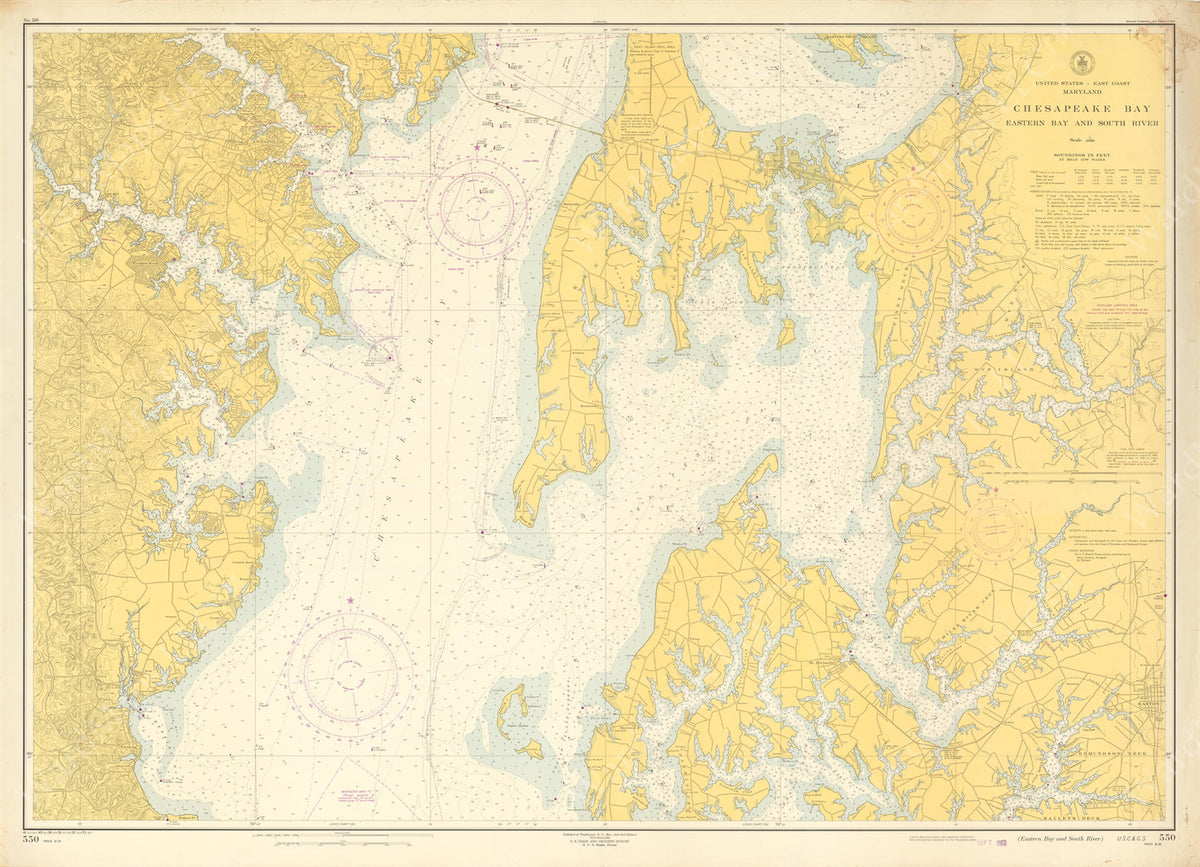 Maryland Nautical Charts – WardMaps LLC