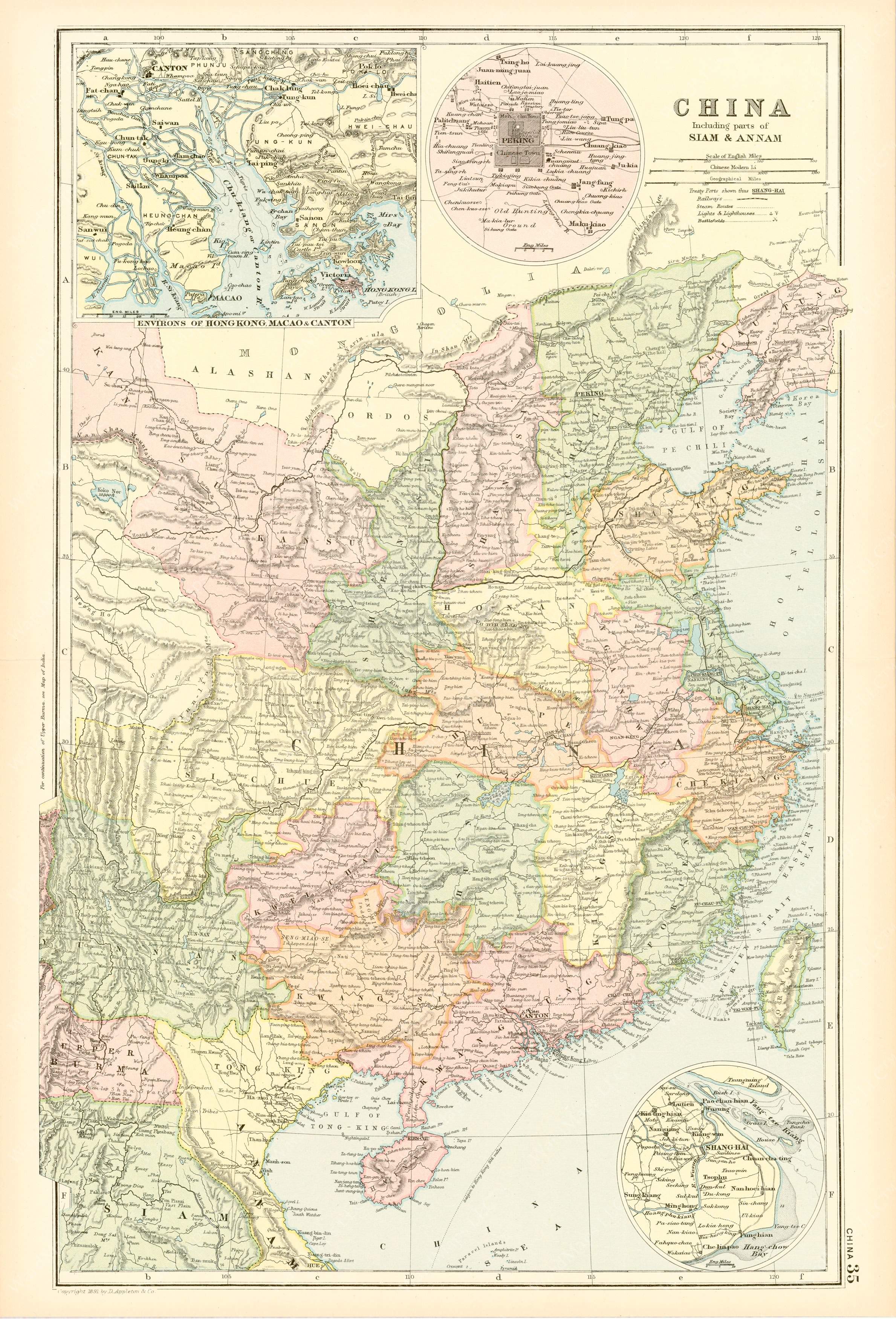 China 1892 – WardMaps LLC