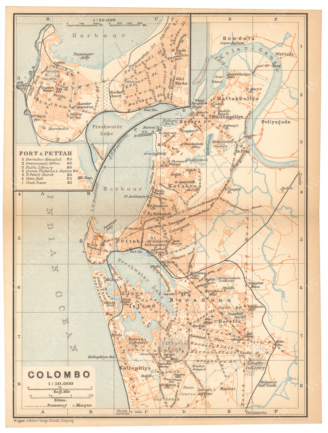 Colombo, Sri Lanka 1914 – WardMaps LLC