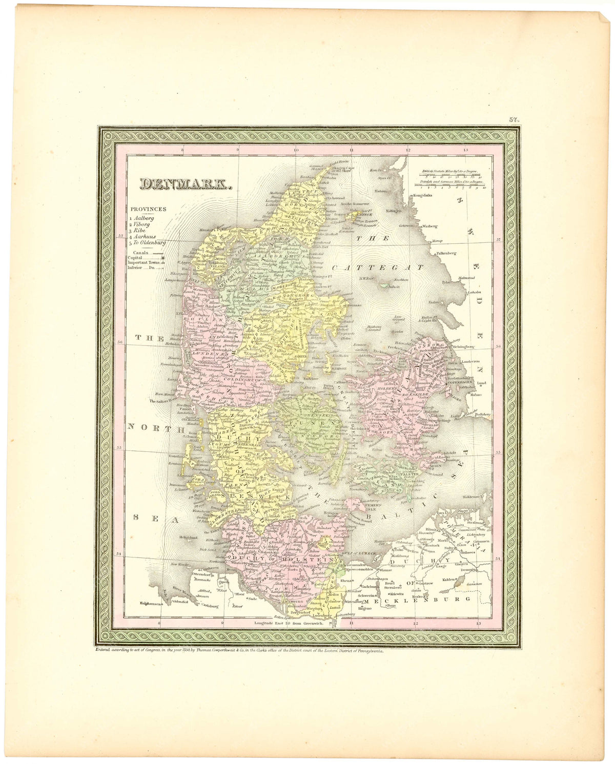 Country Maps of Denmark – WardMaps LLC