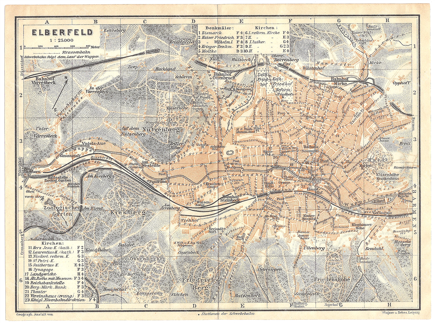 Elberfeld, Germany 1911 – WardMaps LLC