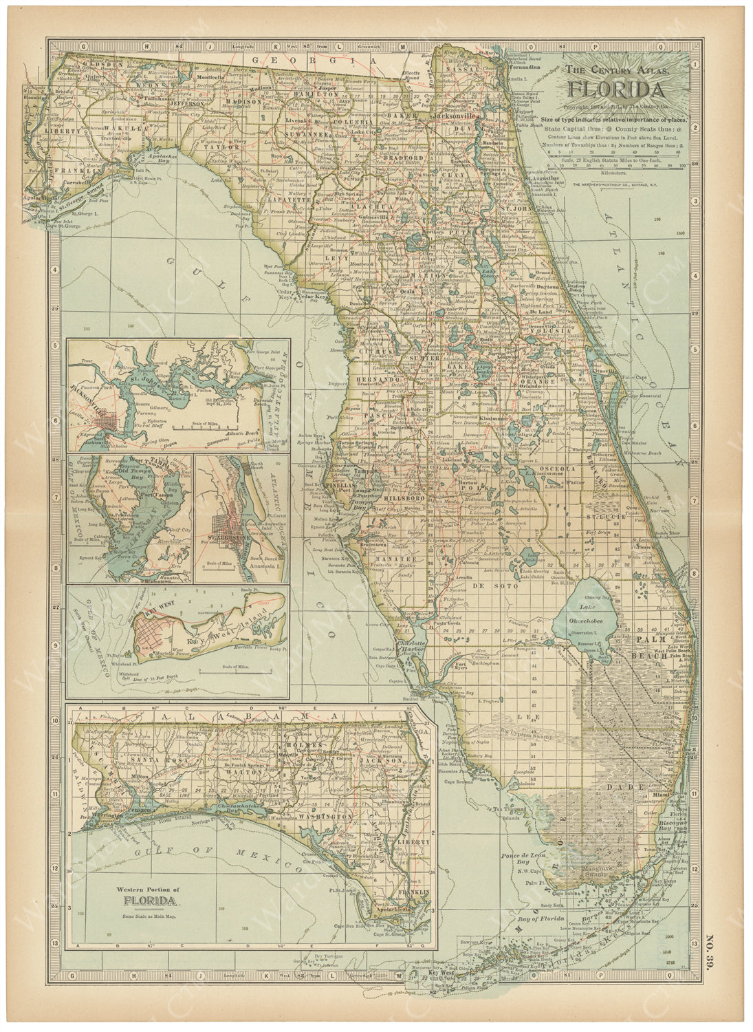 Florida 1914 – WardMaps LLC