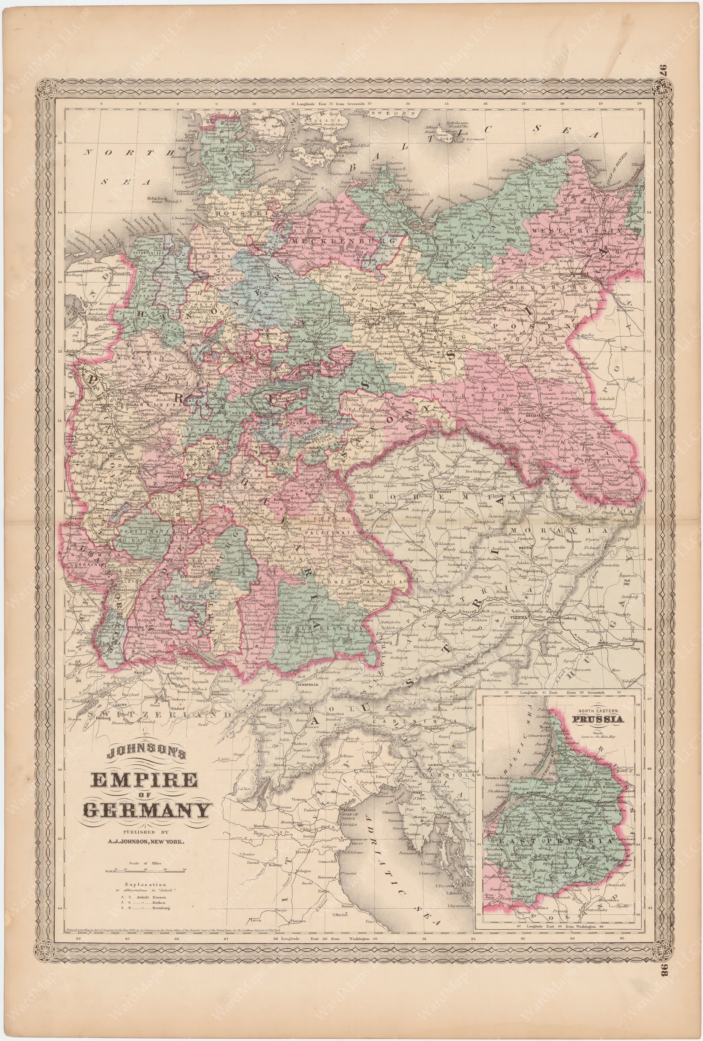 Germany 1873 – WardMaps LLC