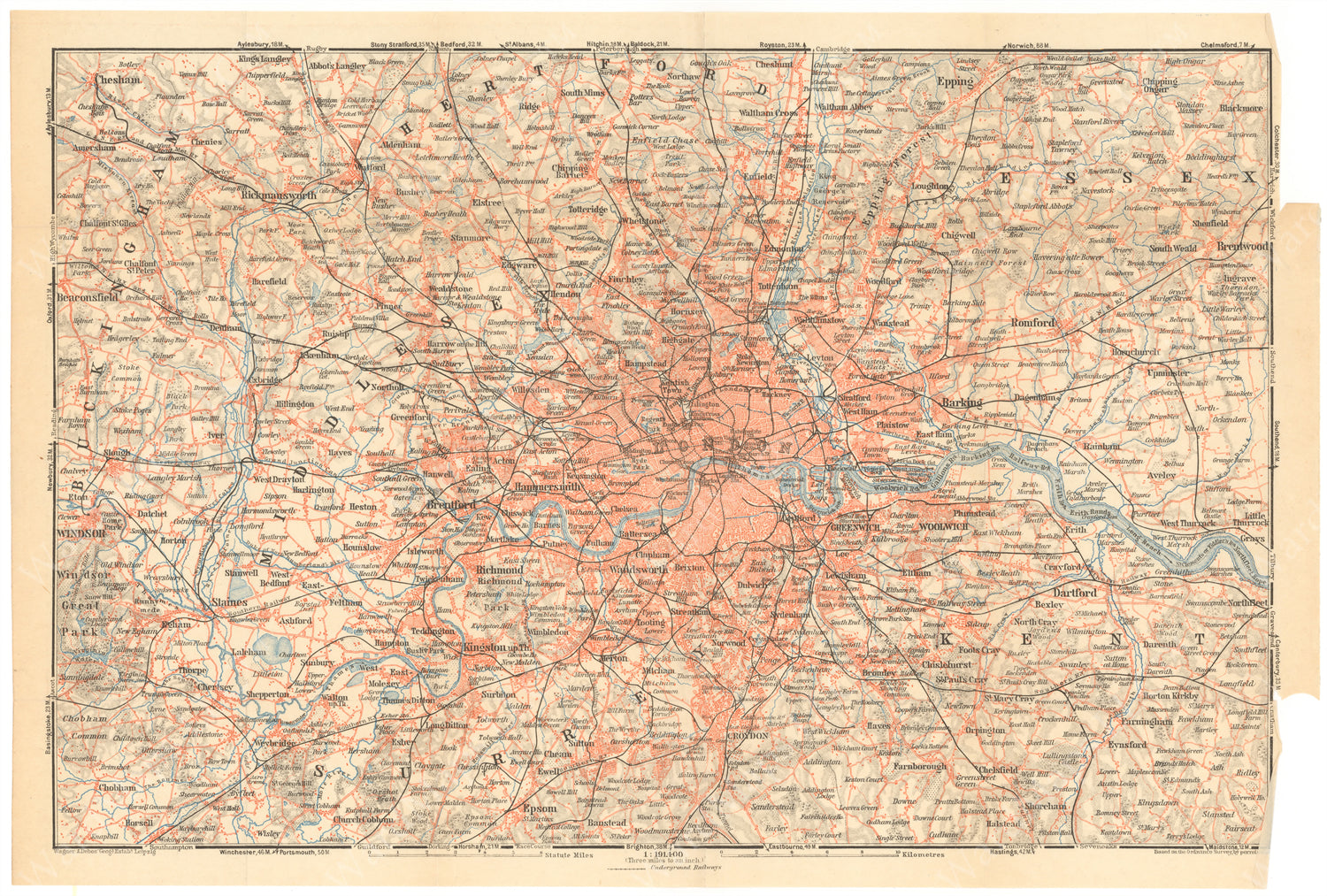 London, England 1930: Greater London – WardMaps LLC