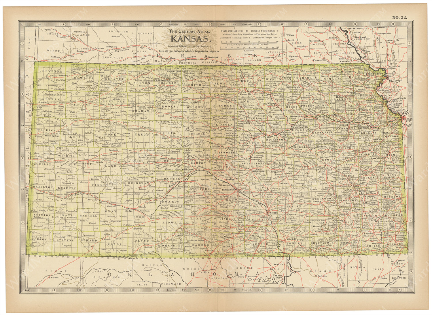 Kansas 1914 – WardMaps LLC