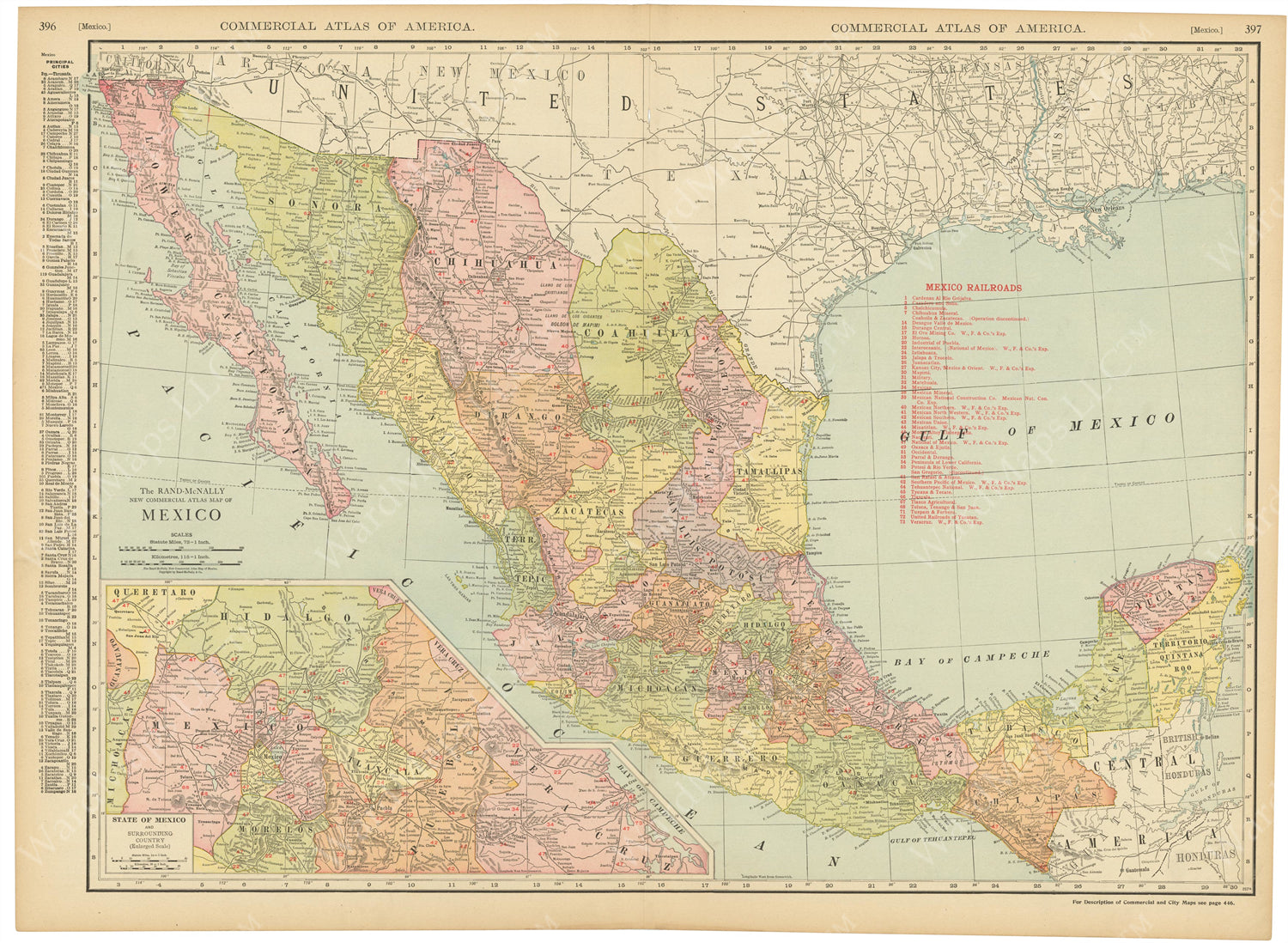 Mexico 1916 – WardMaps LLC