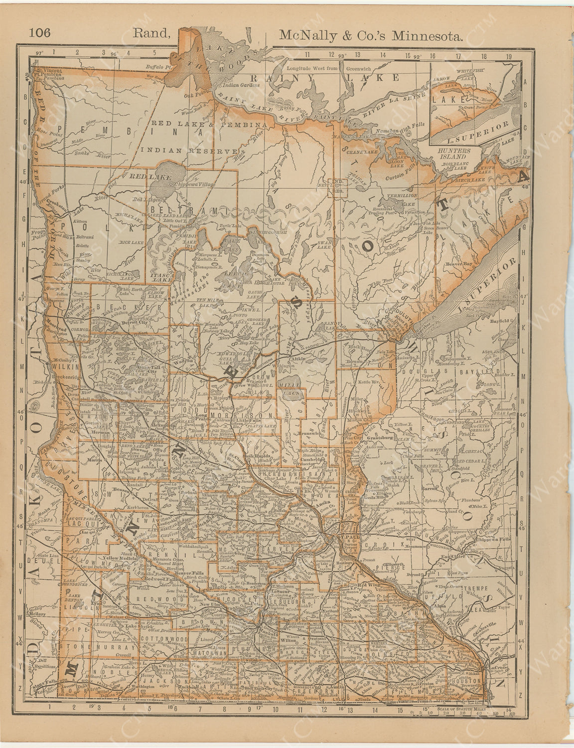 Minnesota 1877 – WardMaps LLC